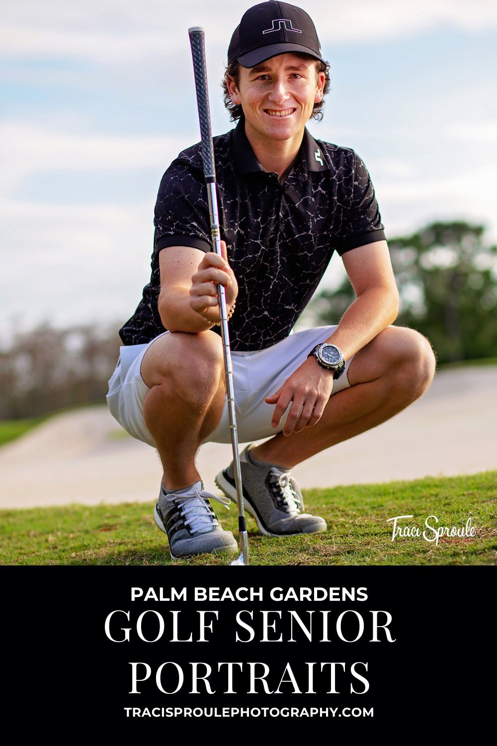 Palm Beach Gardens Golf Senior Portraits - Traci Sproule Photography
