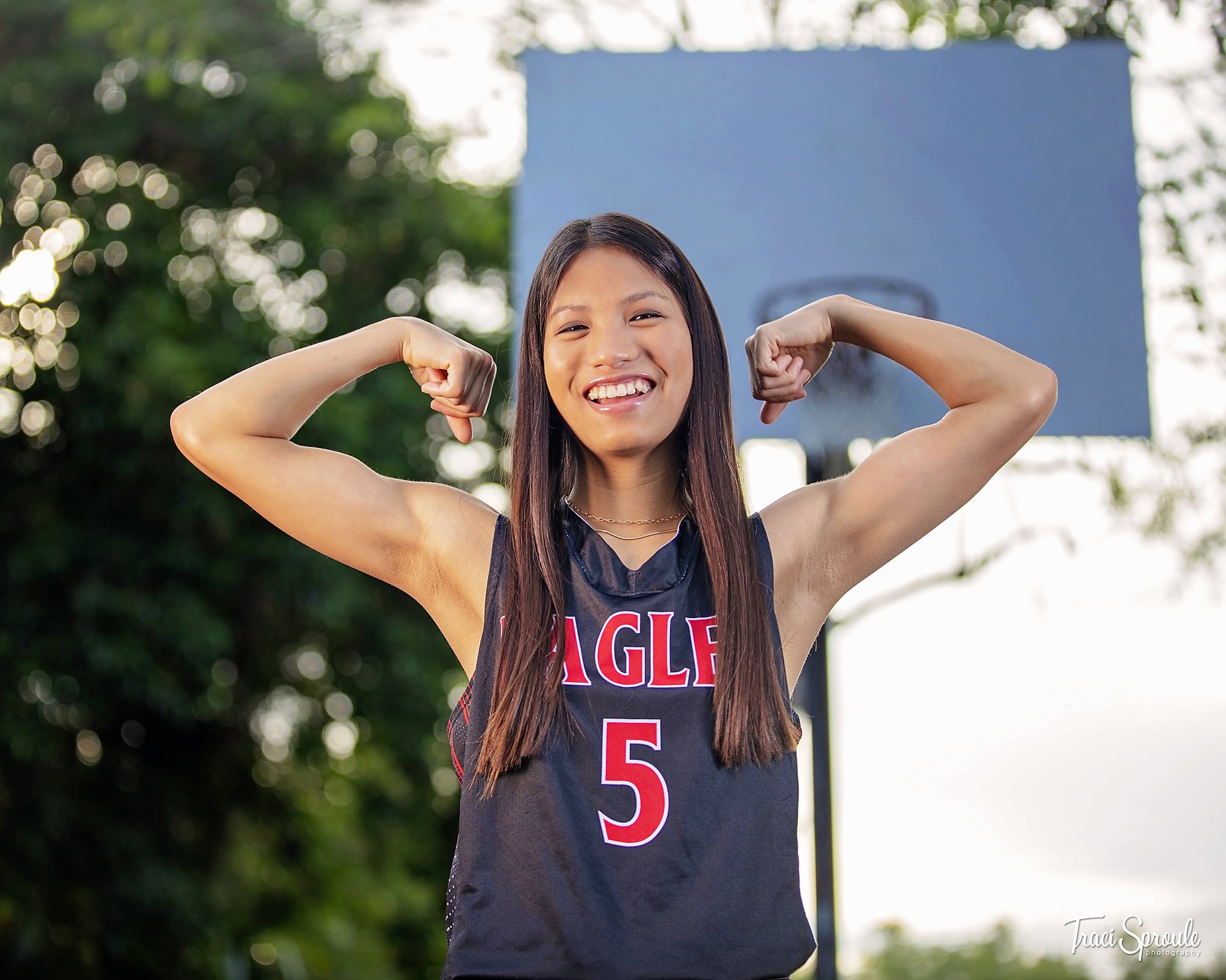 Lizzy’s Basketball Senior Portraits in Juno Beach | Powerful, Playful ...