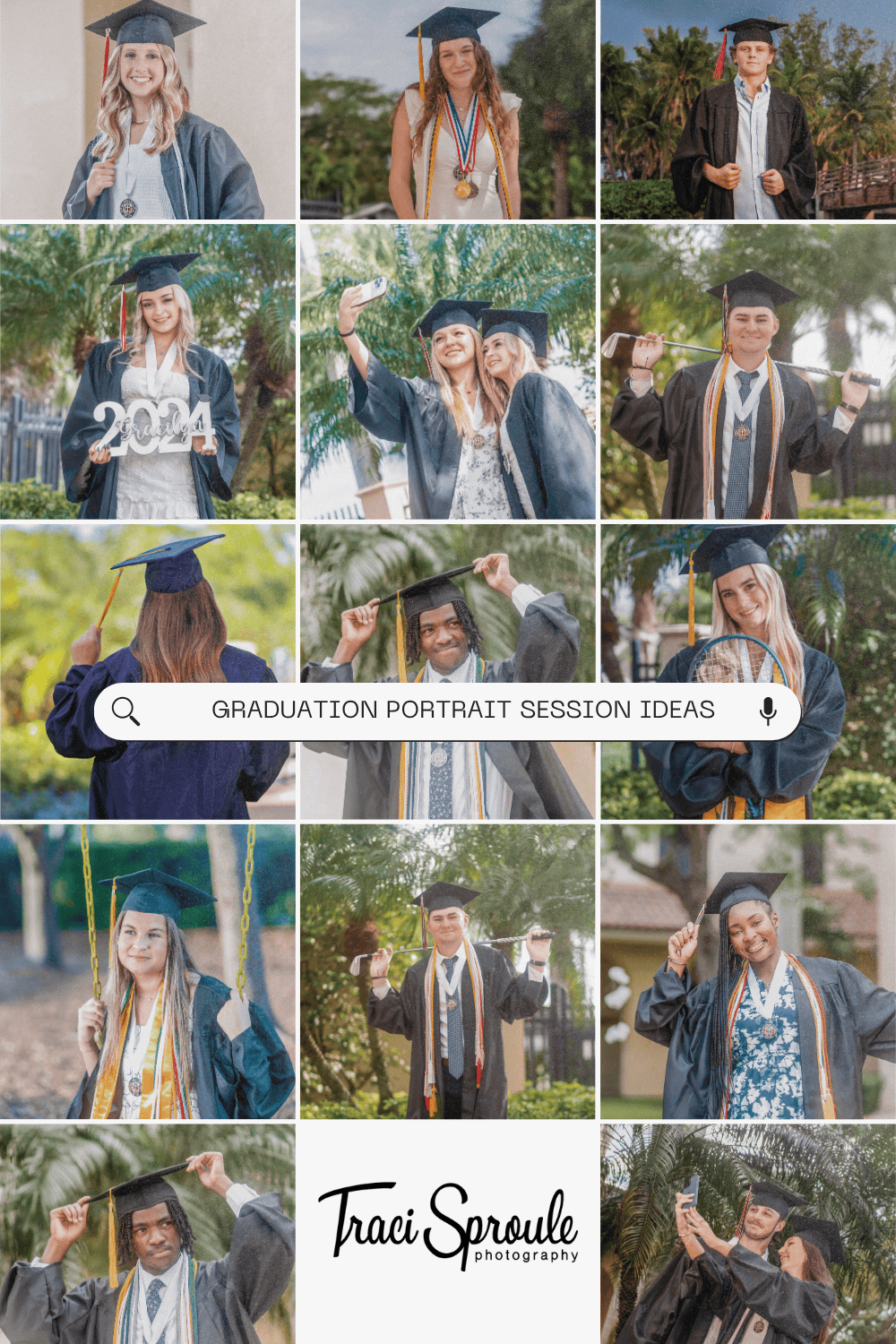 Graduation Portrait Session Ideas to Celebrate Senior Year - Traci ...